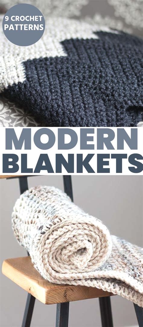 9 Modern Crochet Blanket Patterns Artofit