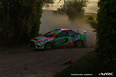 Ramonat Raphael Derda Karina Mitsubishi Lancer Evo X ADAC Roland