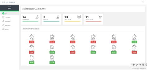 基于SpringBoot民宿入住管理系统