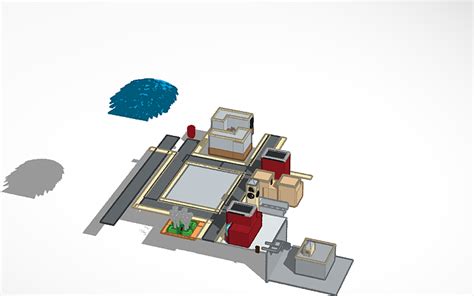 3d Design Tilted Towers Tinkercad