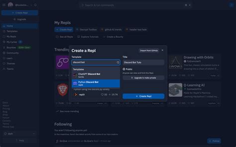 comment créer un bot discord avec chatgpt sans aucunes connaissances en