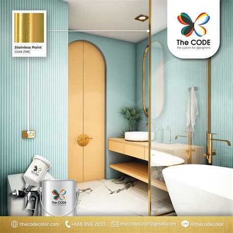 สีพ่นสีทอง บริการรับผสมสีทอง โค้ดสีทองยอดนิยม The Code Color