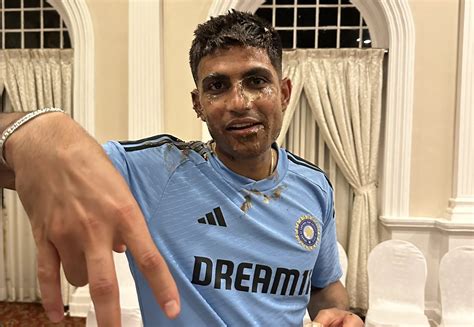Asia Cup 2023 Watch Shubman Gill Cuts Cake Celebrates His Birthday