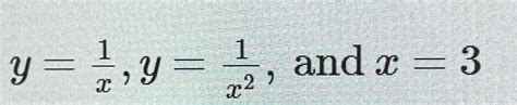 solved y 1x y 1x2 ﻿and x 3n