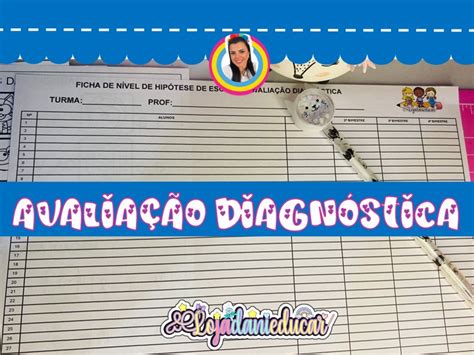 AvaliaÇÃo DiagnÓstica 1º Ano Loja Dani Educar