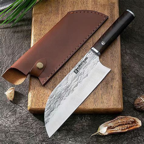 Купить Японский кухонный нож - топорик Kimatsugi Kamaitachi. Нож для ...