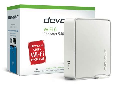 Boîte Du Devolo Wifi 6 Repeater 5400 Lifestyle Oblikon
