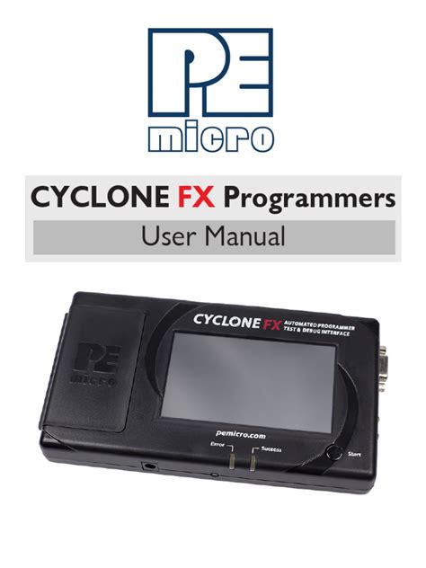 Cyclone Fx Pdf Manufactured Goods Office Equipment
