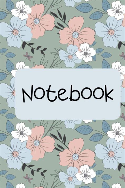 Vintage Floral Design Notebook