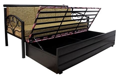 Powder Coated Brown Ms Sofa Cum Bed 6 X 4 For Home At ₹ 11500piece In