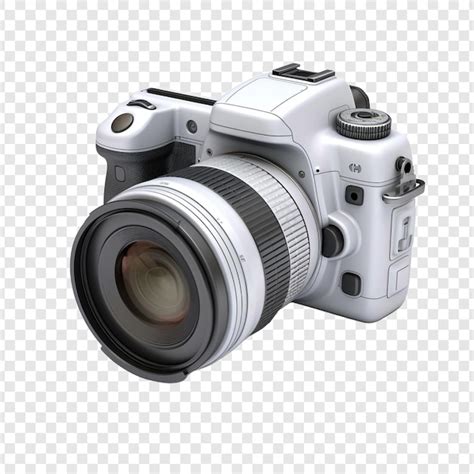 투명한 배경에 고립된 3d 카메라 무료 Psd 파일