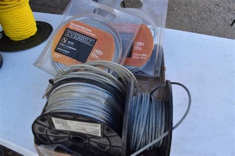Spools Of Cable Live And Online Auctions On