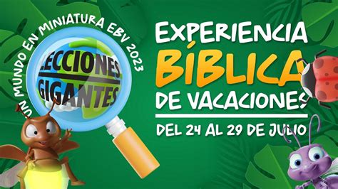 Clausura Experiencia Bíblica De Vacaciones Un Mundo En Miniatura