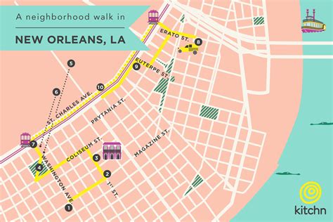 Printable New Orleans Streetcar Map