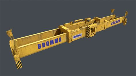 Container Spreader 3d Model Turbosquid 1960821