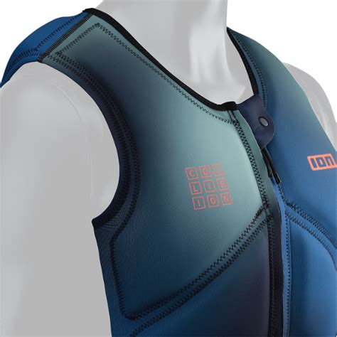 Collision Vest Core Front Zip Ion Water