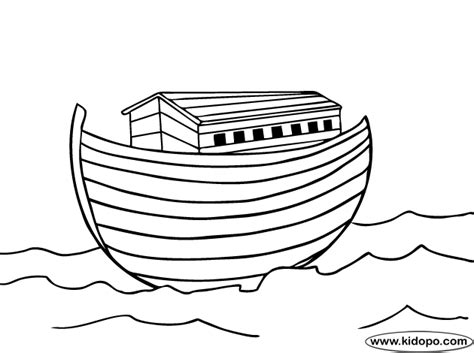 Coloriage Arche De Noe