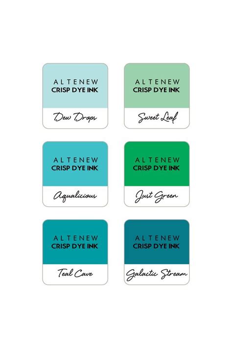 Altenew Mini Inks Ink Cubes Ink Pads For Stamping Altenew Ink Pads