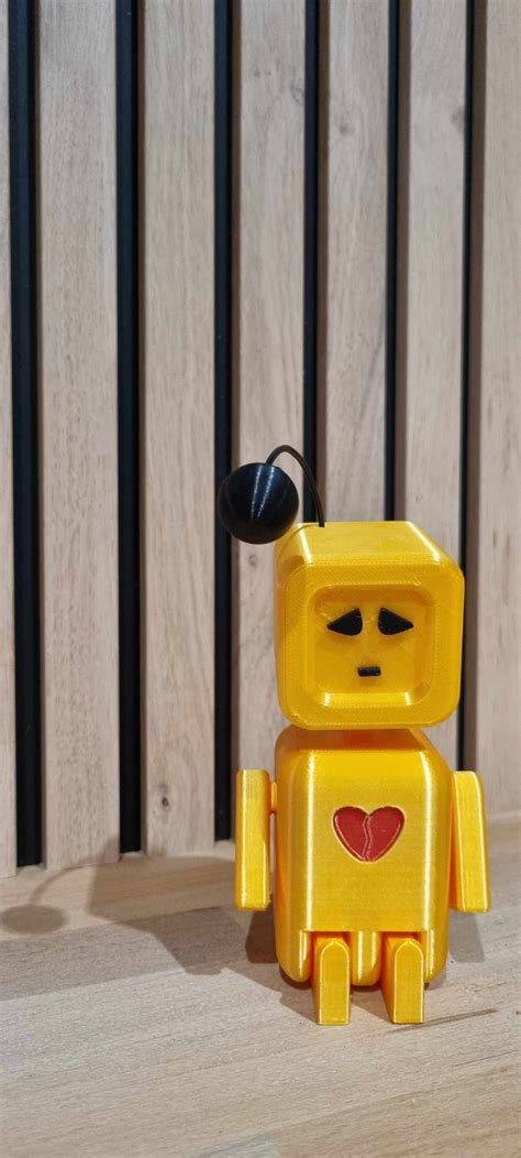Sad Little Robot By Flamish Printer Guy Download Free Stl Model