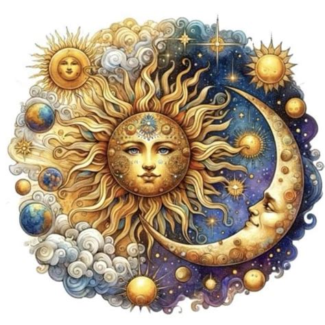 Pin By Lisa Jo On Suns Moons Stars And Friends Moon Art Celestial