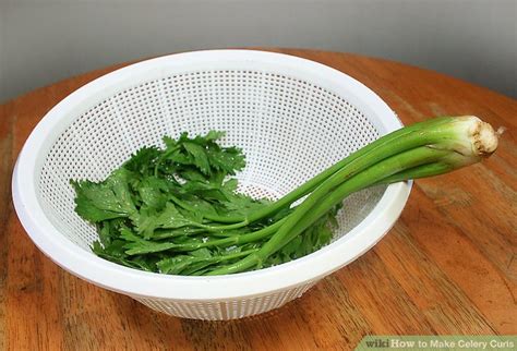 How To Make Celery Curls 5 Steps With Pictures Wikihow