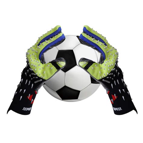 축구장갑 골키퍼 장갑 축구 글러브 남성용 사이즈 8 10 강력한 라텍스 훈련 티몬