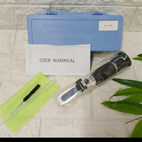 Jual Refractometer Brix Alat Ukur Kadar Gula Makanan Minuman With ATC