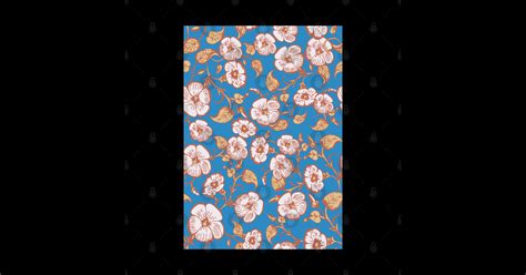 Vintage Rambling Rose Repeat Pattern Vintage Print Sticker Teepublic