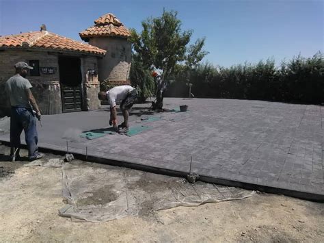 Hormigón Impreso Madrid Pavimenta