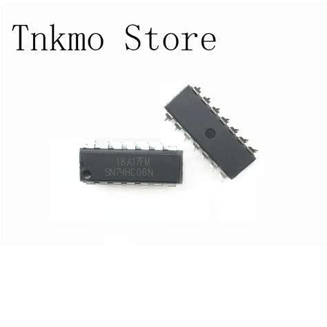10 Uds Sn74hc08n 74hc08 74hc08n Dip14 Lógica Chip Accesorios Y Piezas De Reemplazo Aliexpress