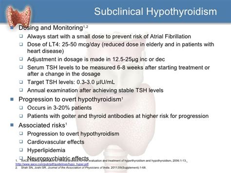Hypothyroidism A Clinical Perspective