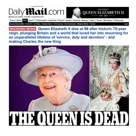 The Queen is dead y Goodnight Maam así anunciaron los medios