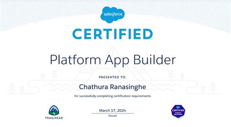 Platformappbuilder Salesforcecertified Salesforcecommunity Appbuilder Certificationdays