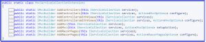 AddController Vs AddMvc Vs AddControllersWithViews Vs AddRazorPages