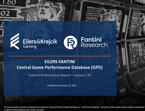 EILERS FANTINI Cabinet Performance Report January 24 Eilers