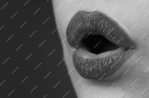 Premium Photo Close Up Woman Applying Red Lipstick On Lips Sexy Girl