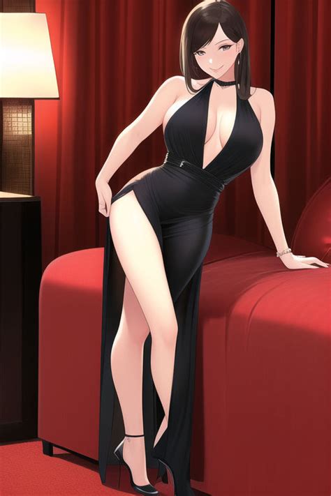 Art Deco Black Retro Dress High Heels Hotel Bac By Varm209 On Deviantart