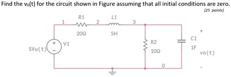 Solved Find The V T For The Circuit Shown In Chegg