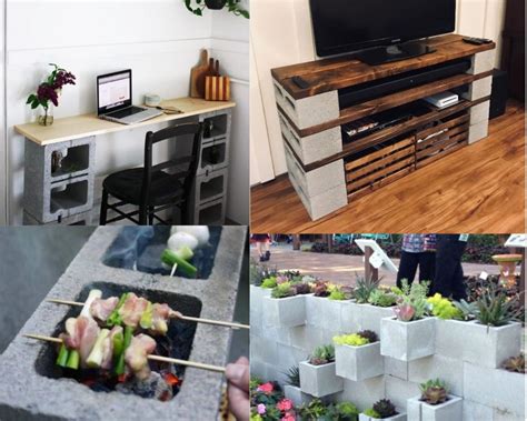 Easy And Creative Ways To Use Cinder Blocks For People Who Love D I Y Projects