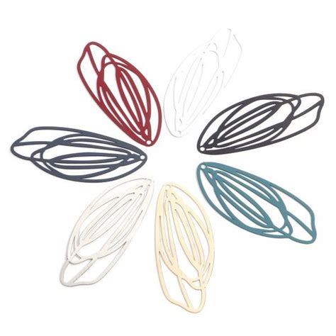Estampes Pendentifs forme Feuille géométrique par mm métal finition Doré