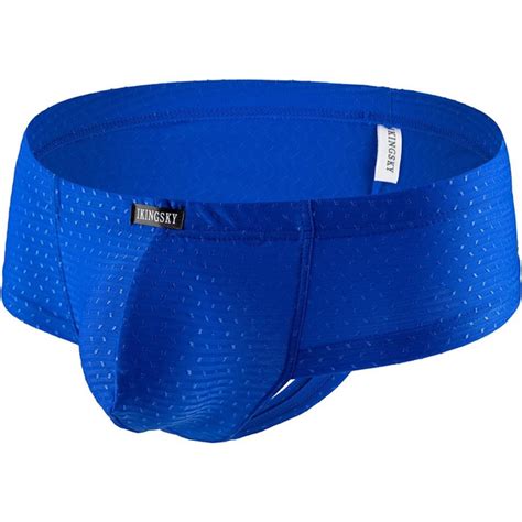 Ikingsky Mens Cheeky Boxer Sexy Brazilian Back Mens Underwear Low Rise