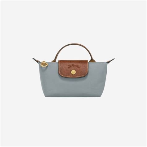 롱샴 르 플리아쥬 오리지널 핸들 파우치 블랙 Longchamp Kream