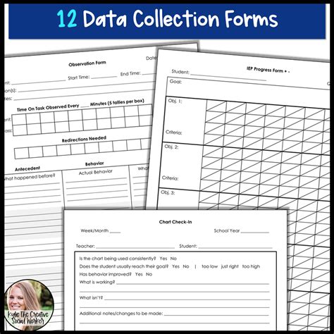 Social Work Forms And Data Tracking Tools Kit