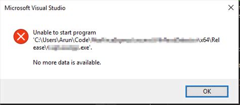 Help No More Data Is Available R VisualStudio