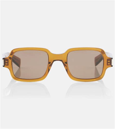 Saint Laurent Sl 720 Square Sunglasses In Brown Endource