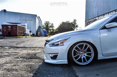 2014 Nissan Altima With 19x9 5 22 Esr Sr08 And 215 35r19 Nankang Ns 25