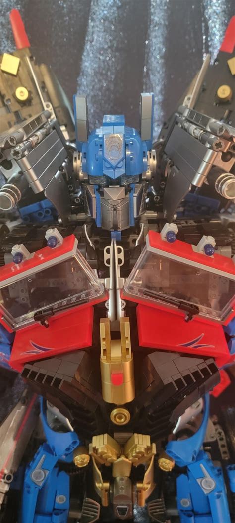 Lego Jetfire And Optimus Prime R Transformers