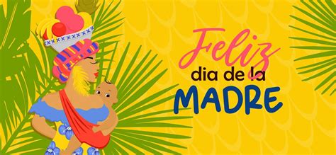 Colombian Mothers Day Greeting Banner Templatebright Mothers Day Flyer