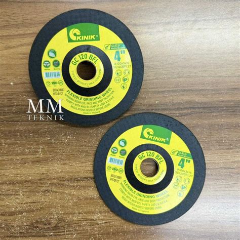 GC120 Batu Gerinda Flexible Asah Poles Kaca Batu Granite Batu Kinik 4