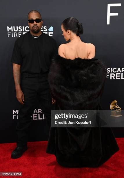 Kanye West And Bianca Censori Attend The 67th Grammy Awards On News